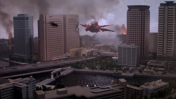 The Iron Horse has Lasers | Godzilla vs. Destoroyah (1995) Review ...